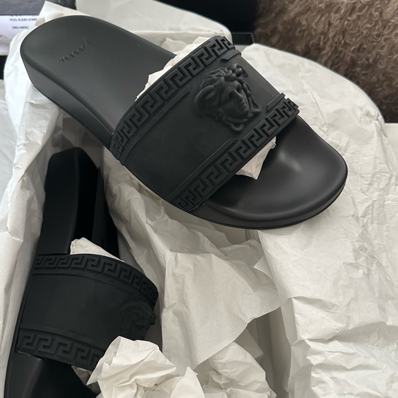 Versace | Shoes | Versace Mens Slides | Poshmark